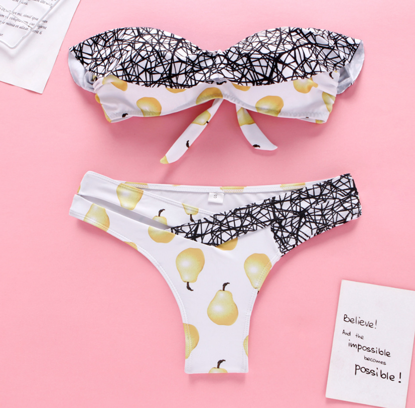 Tiny Split Swimsuit on Luulla